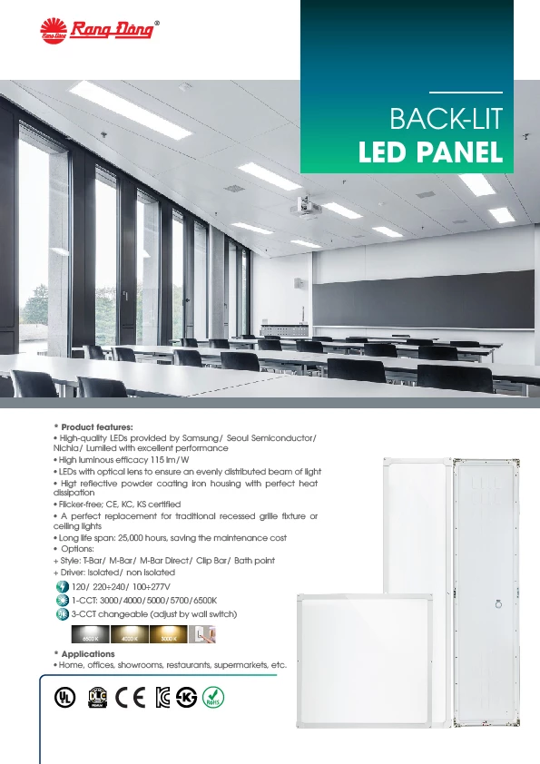 P06 BACK-LIT LED PANEL LIGHT